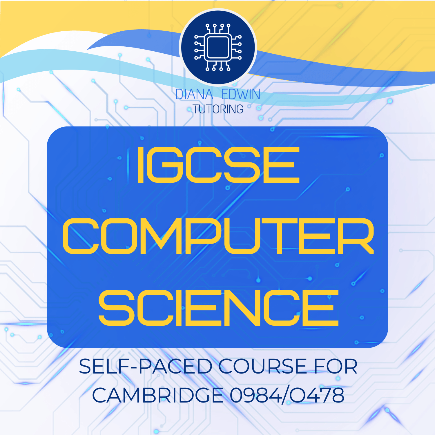 IGCSE CS Self-Study Course